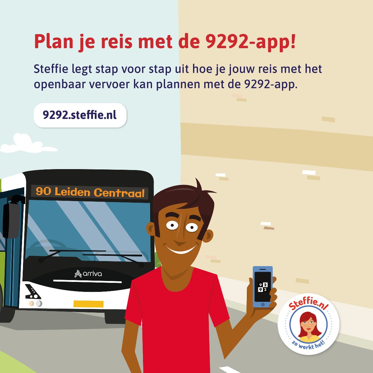 Reizen met de 9292 app